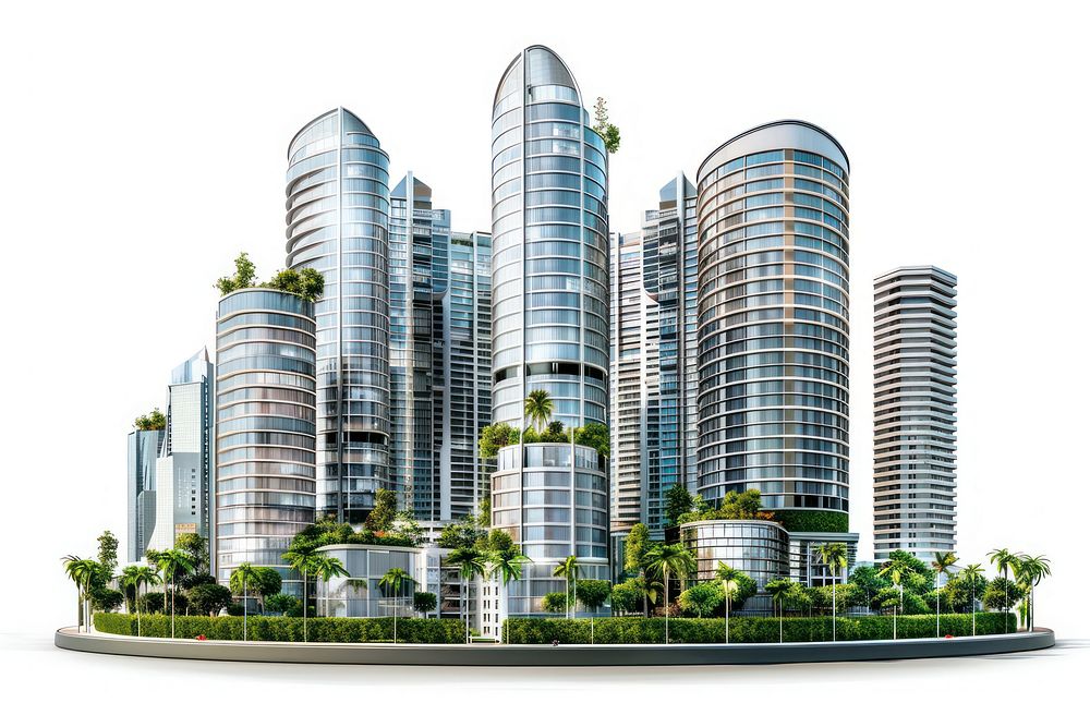 Modern urban skyscraper cityscape architecture | Free Photo - rawpixel