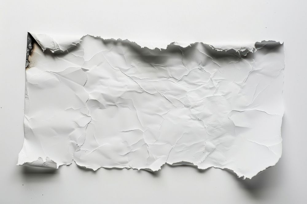 Crumpled torn white paper texture | Free Photo - rawpixel