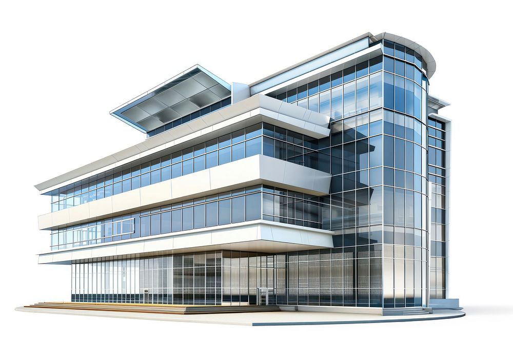 Modern abstract office building architecture | Free Photo - rawpixel