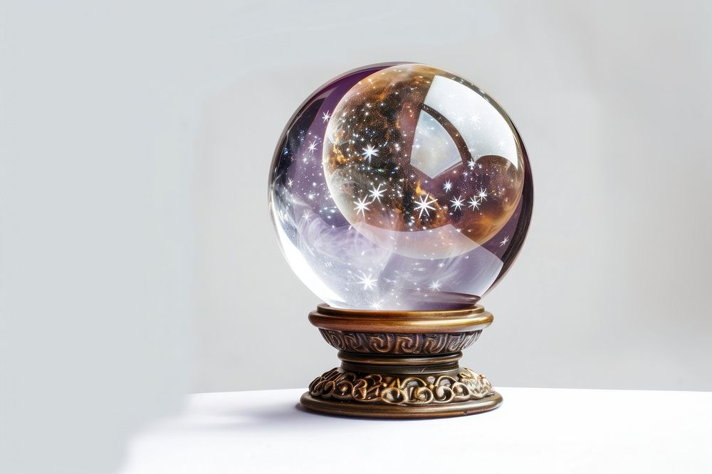 Mystical crystal ball on stand | Free Photo - rawpixel