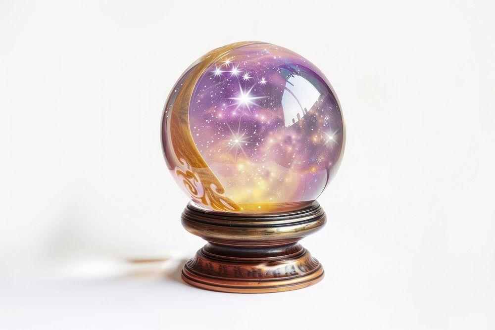 Mystical crystal ball with stars | Free Photo - rawpixel