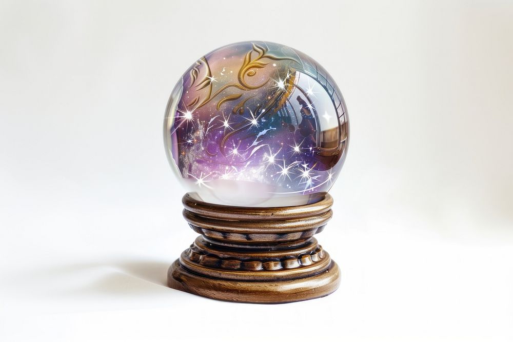 Mystical crystal ball with stars | Free Photo - rawpixel