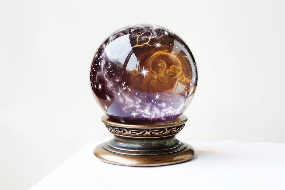 Mystical crystal ball on stand | Free Photo - rawpixel