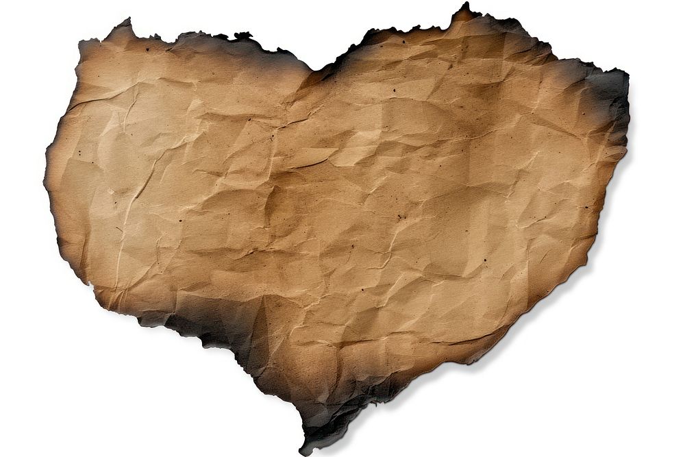 Burnt heart-shaped paper texture | Free Photo - rawpixel