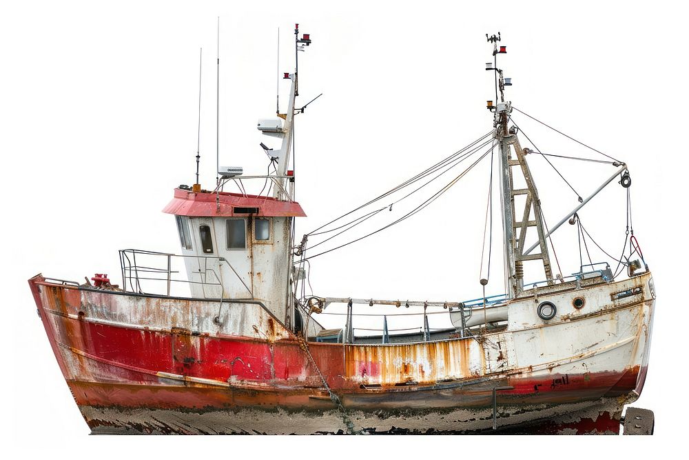 Rustic fishing boat on display | Free Photo - rawpixel