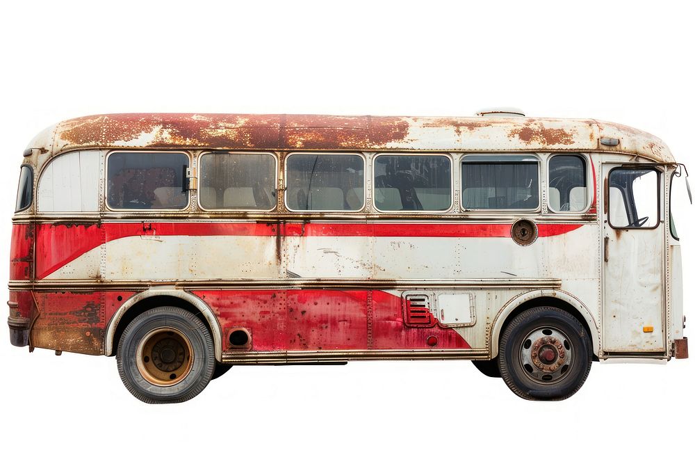 Retro coach bus transportation furniture | Free Photo - rawpixel