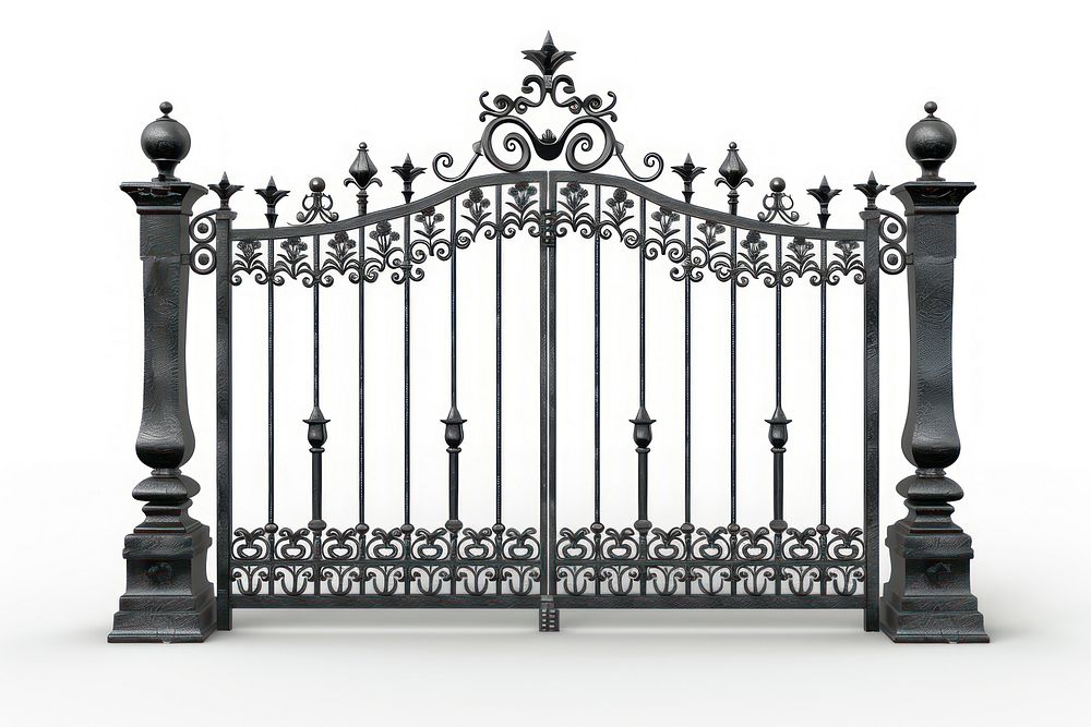 Iron gate. | Free Photo Illustration - rawpixel