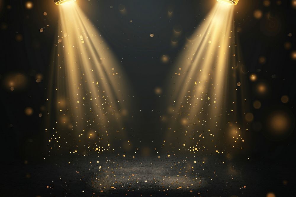 Golden spotlight glitter background | Free Photo Illustration - rawpixel