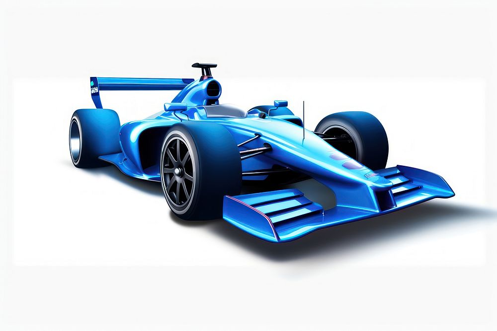 Sleek blue race car illustration | Free Photo - rawpixel