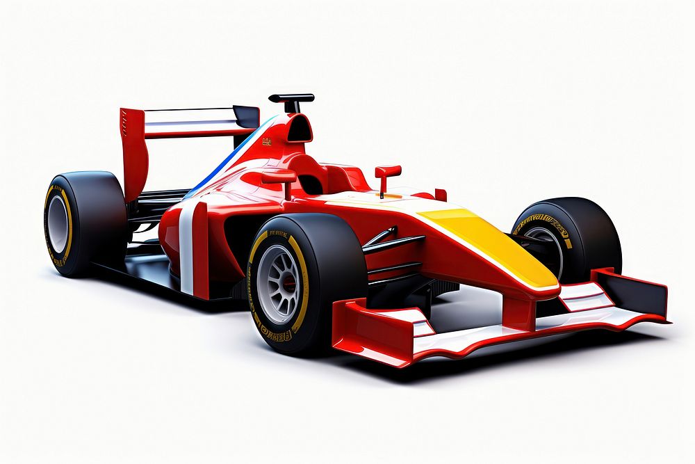 Sleek red Formula 1 car | Free Photo Illustration - rawpixel