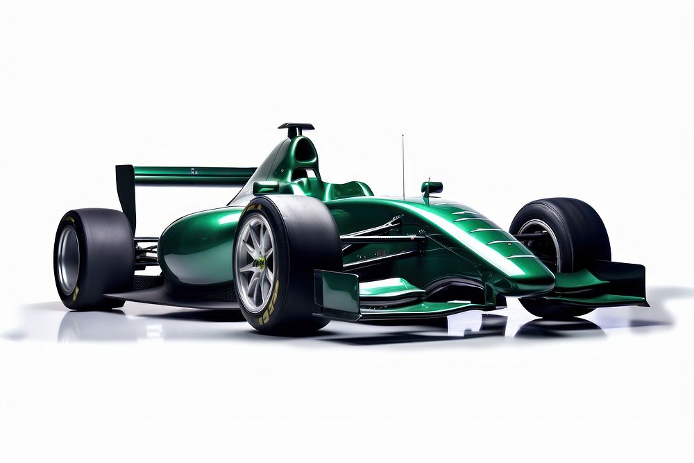 Sleek green Formula 1 car | Free Photo - rawpixel
