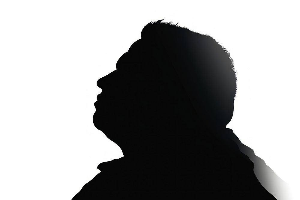 Silhouette profile headshot shadow | Free Photo Illustration - rawpixel