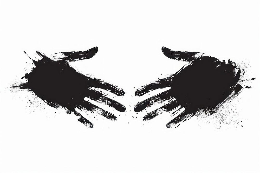 Hands shape art stencil person. | Free Photo Illustration - rawpixel