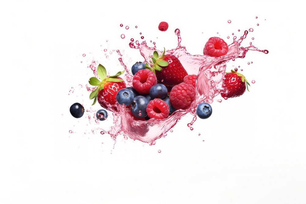 Fresh berries splash water | Free Photo - rawpixel