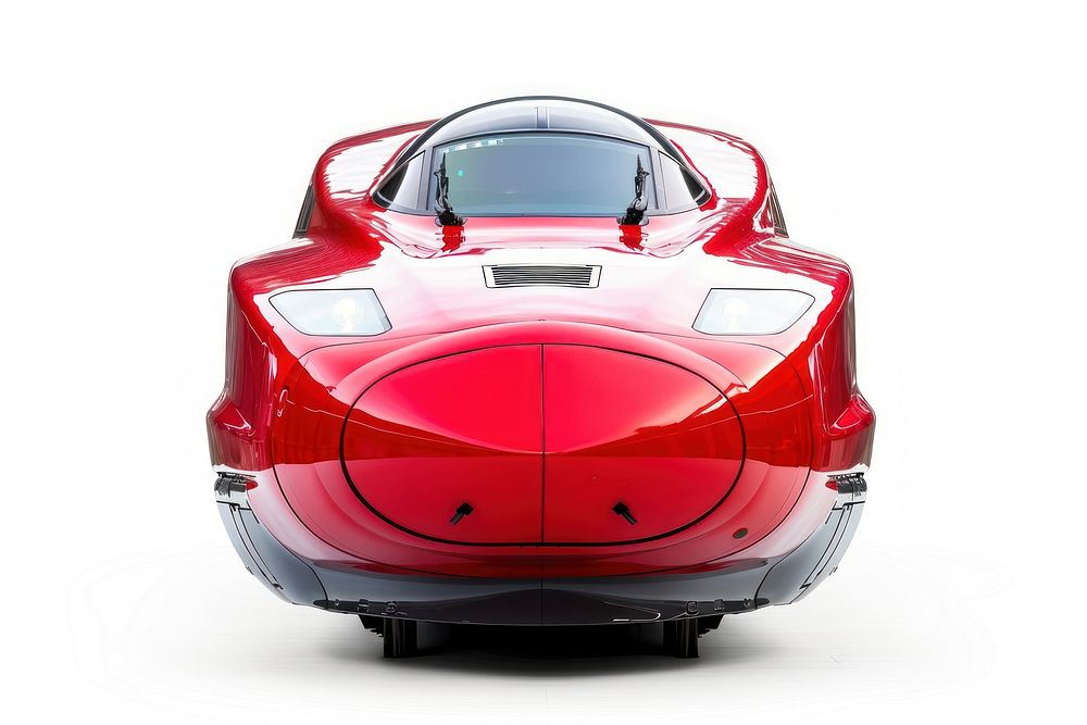 High speed red bullet train | Free Photo - rawpixel