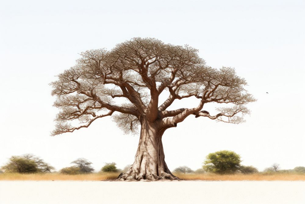 Majestic African baobab tree landscape | Free Photo - rawpixel