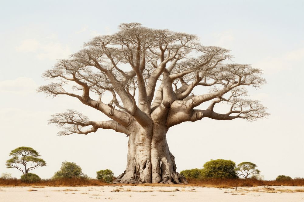 Majestic baobab tree landscape | Free Photo - rawpixel