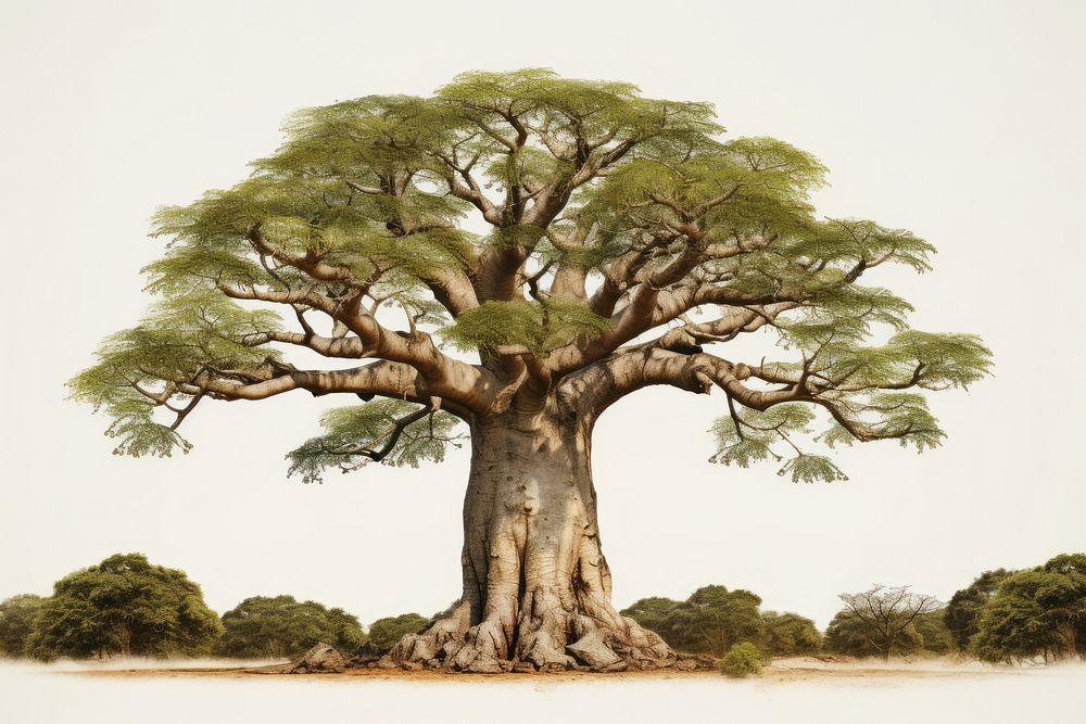 Majestic ancient baobab tree | Free Photo - rawpixel