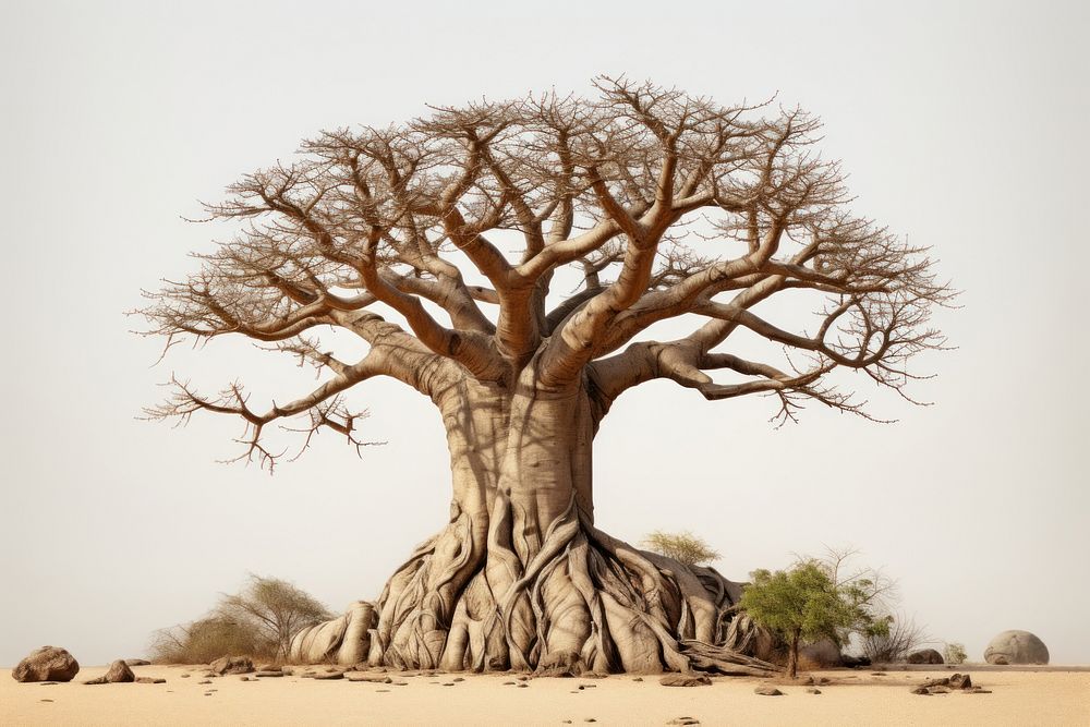 Majestic baobab tree in desert | Free Photo - rawpixel