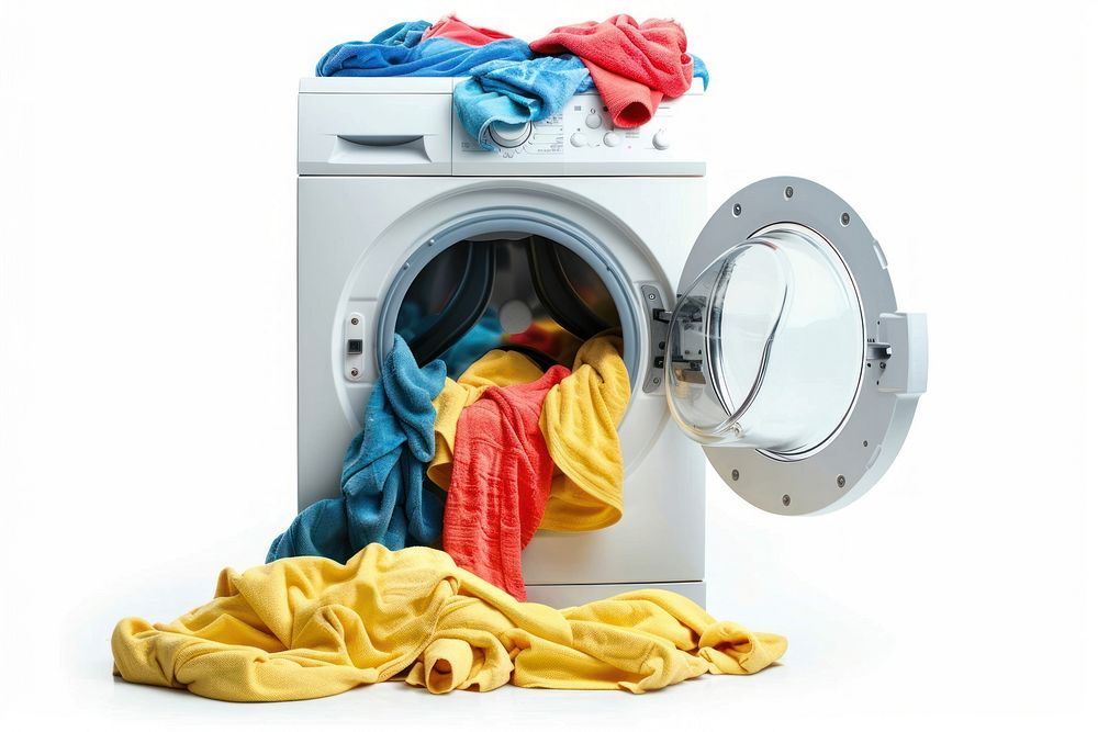 Colorful laundry washing machine | Premium Photo - rawpixel
