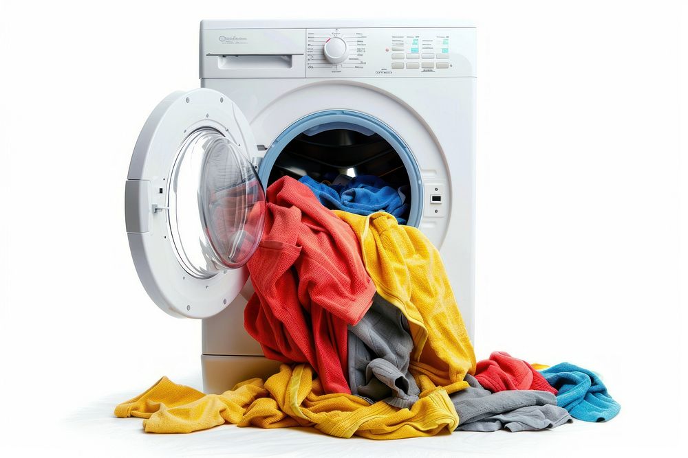 Colorful laundry in washing machine | Free Photo - rawpixel