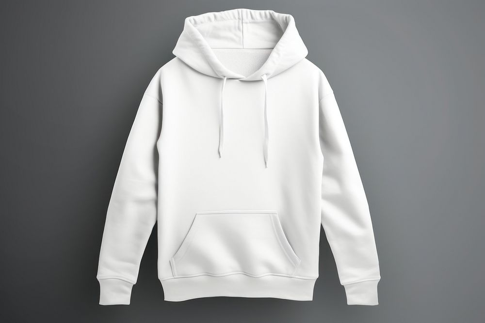 Plain white hoodie sweatshirt | Premium Photo - rawpixel