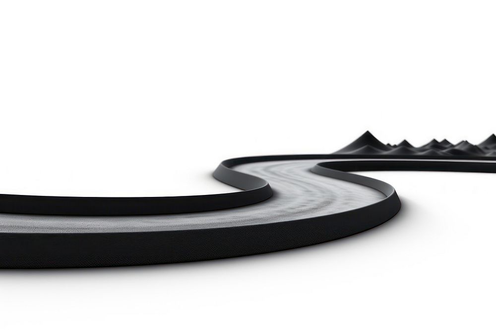 Abstract winding road illustration | Free Photo Illustration - rawpixel