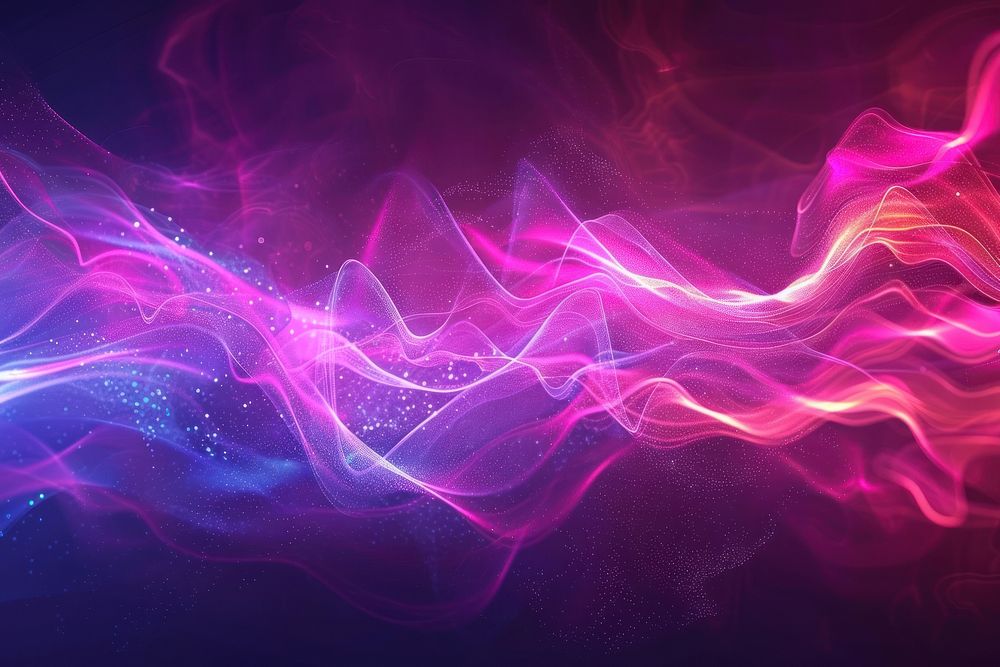 Vibrant abstract digital wave art | Free Photo Illustration - rawpixel
