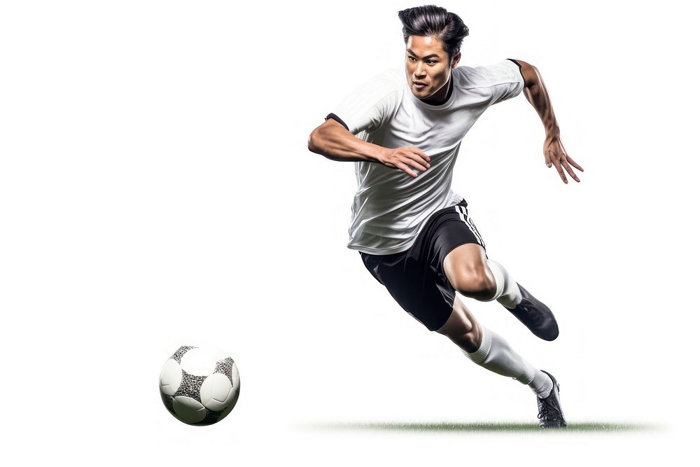 Dynamic soccer player action shot | Free Photo - rawpixel