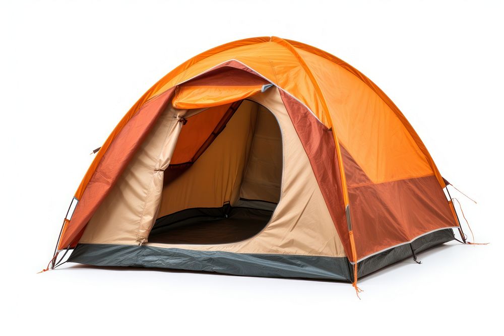 Orange camping tent for outdoors | Free Photo - rawpixel