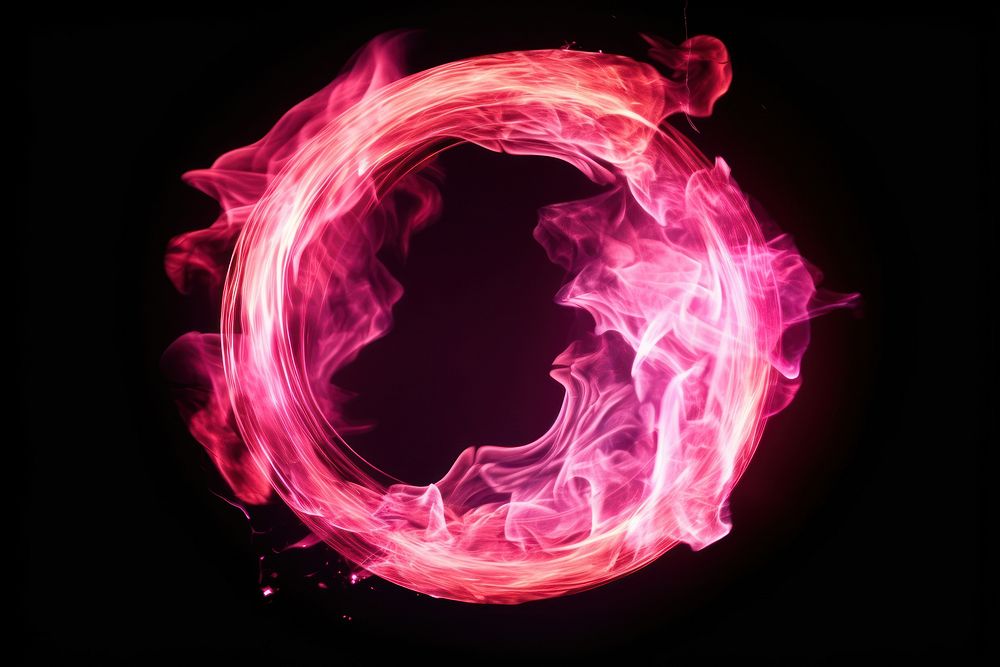 Vibrant pink circular smoke effect | Free Photo - rawpixel