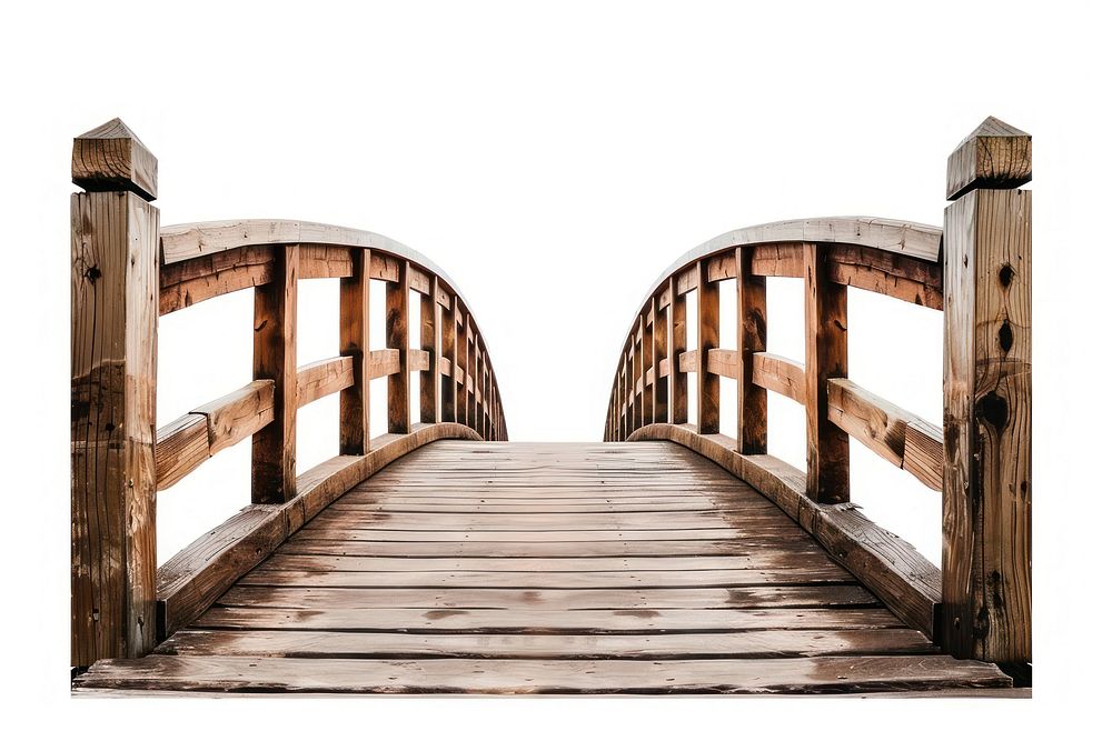 Rustic wooden bridge path | Premium Photo - rawpixel