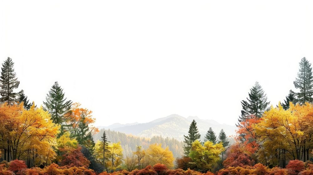 Autumn forest hills mountain landscape | Free Photo - rawpixel