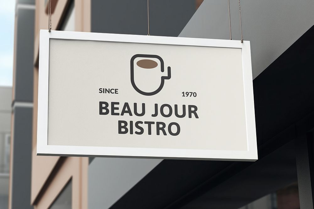 Charming bistro signboard coffee | Premium Photo - rawpixel
