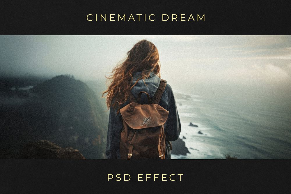 Cinematic Dream PSD Effect | Premium PSD Add-on - rawpixel