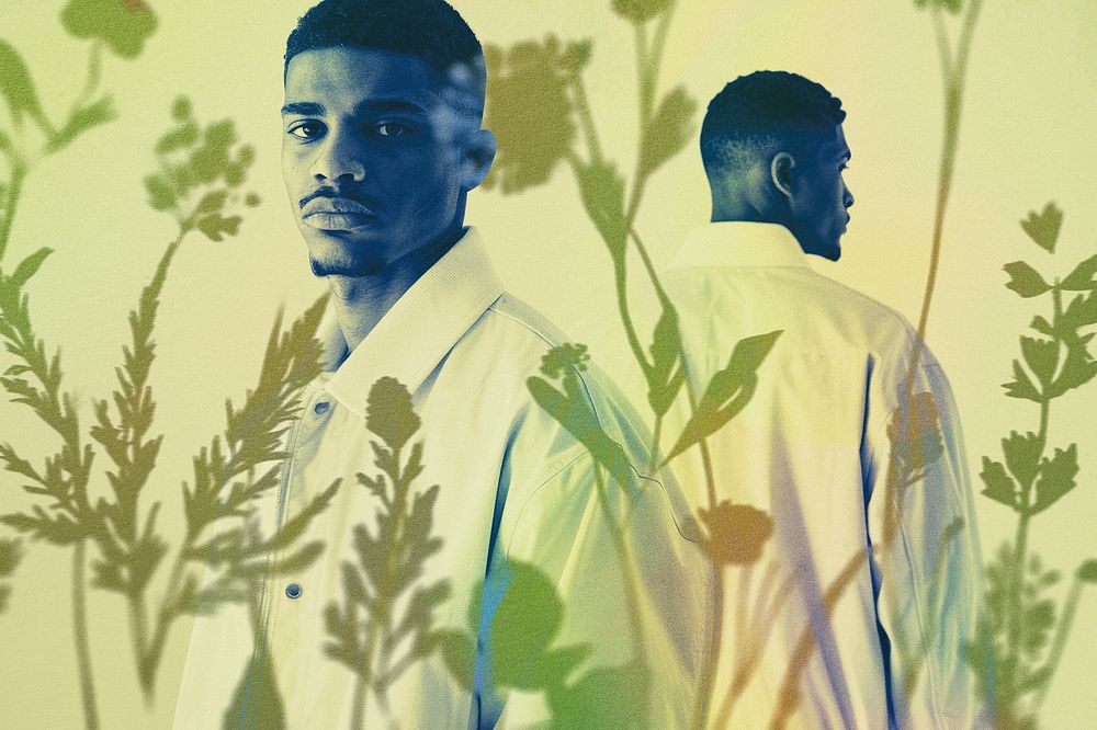 Dual exposure floral portrait | Premium Photo - rawpixel Dual exposure floral portrait | Premium Photo - rawpixel