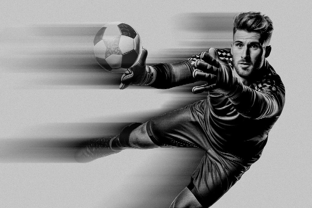 Dynamic goalkeeper catching soccer ball | Premium Photo - rawpixel