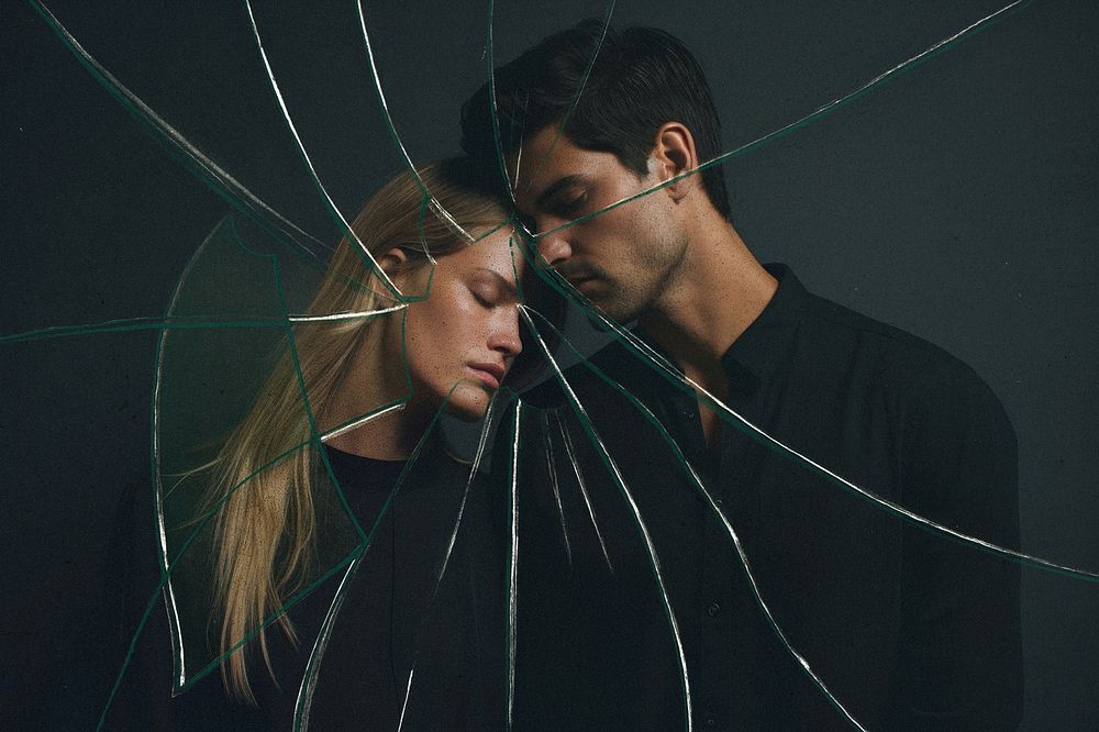 Shattered love, emotional connection, introspective | Free Photo - rawpixel