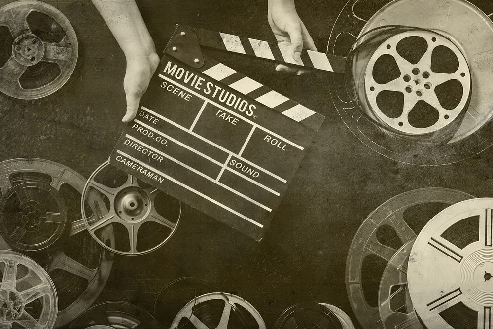 Vintage film production tools | Premium Photo - rawpixel
