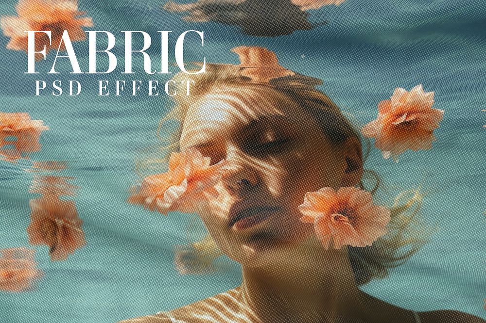 Fabric PSD Effect | Premium PSD Add-on - rawpixel