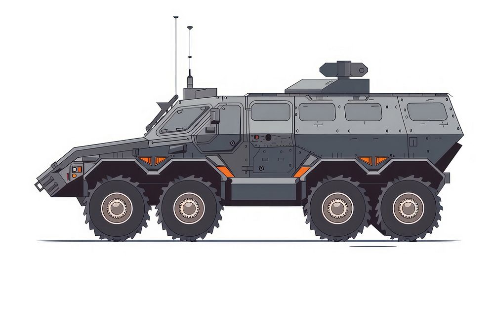 Armored military vehicle illustration | Free Photo Illustration - rawpixel