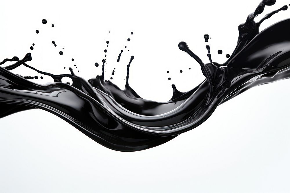 Abstract black liquid splash art | Free Photo - rawpixel