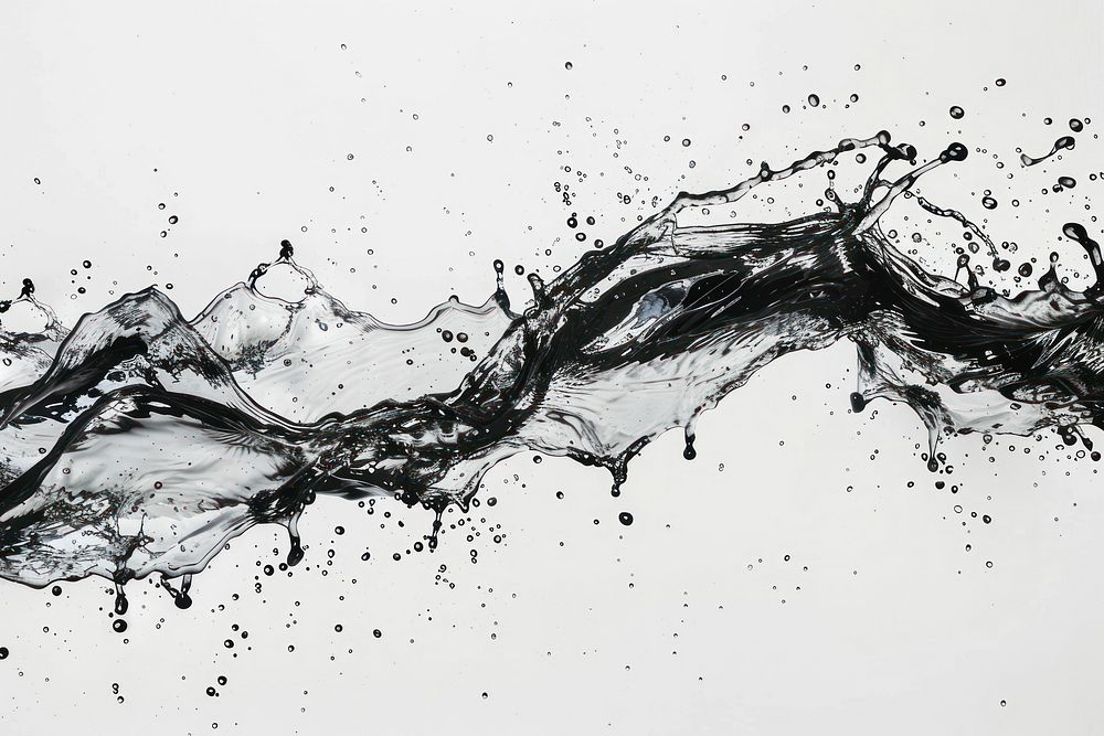 Dynamic black water splash | Free Photo - rawpixel