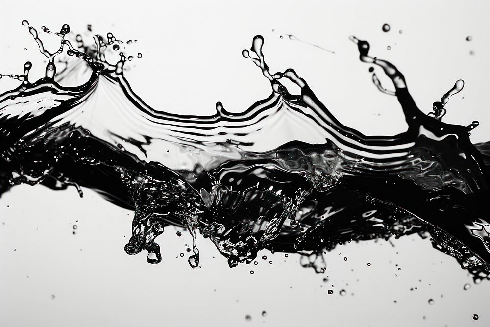 Abstract black liquid splash art | Free Photo - rawpixel