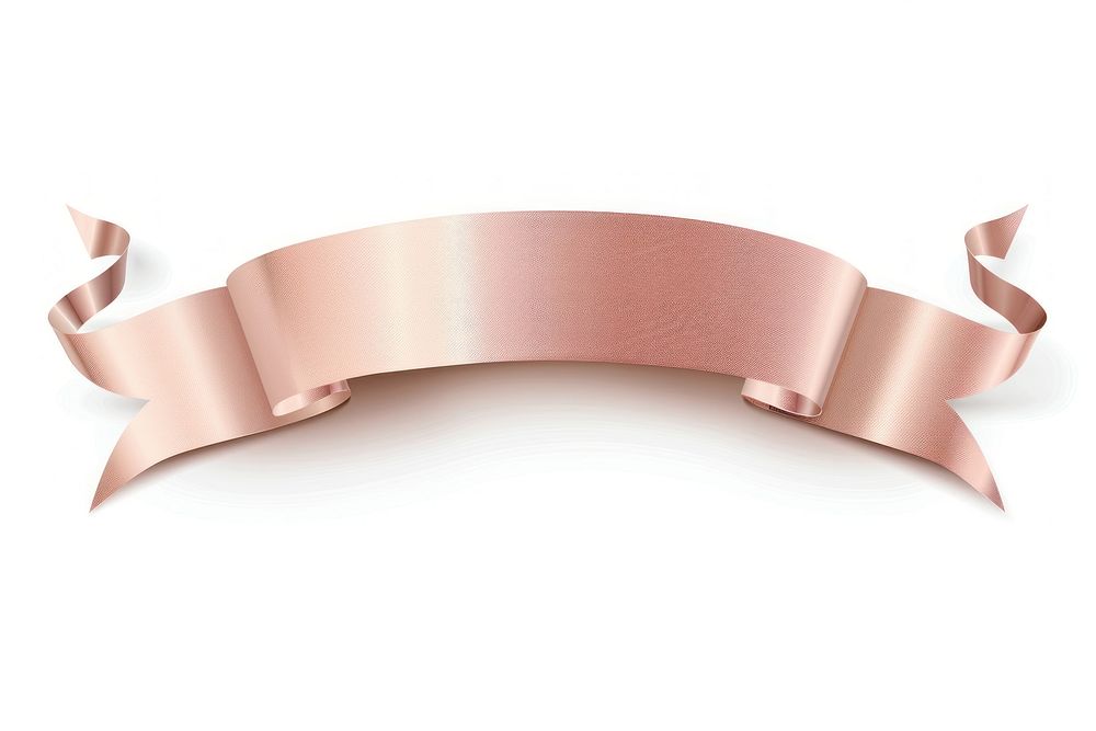 Elegant rose gold ribbon banner | Free Photo Illustration - rawpixel