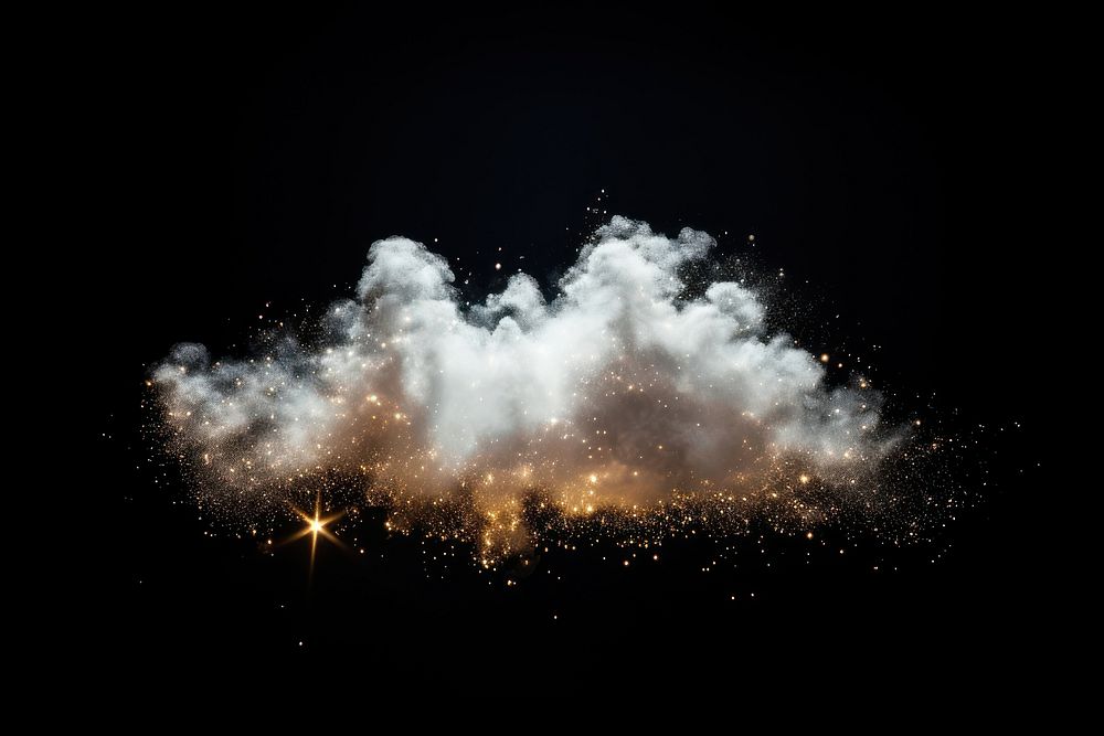 Magical cloud with sparkling stars | Premium Photo Illustration - rawpixel