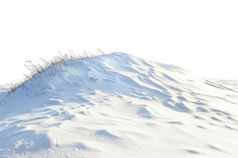 Pristine snowy sand dune landscape | Free Photo - rawpixel