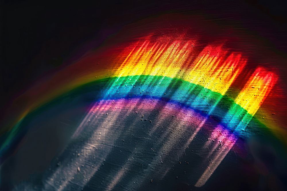 Vibrant abstract rainbow light reflection | Free Photo - rawpixel