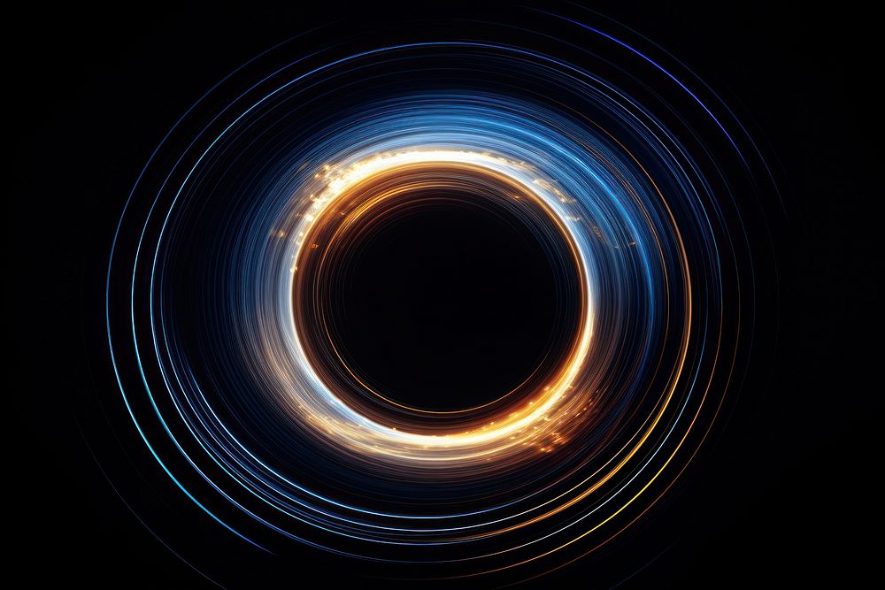 Abstract circular light pattern | Premium Photo Illustration - rawpixel