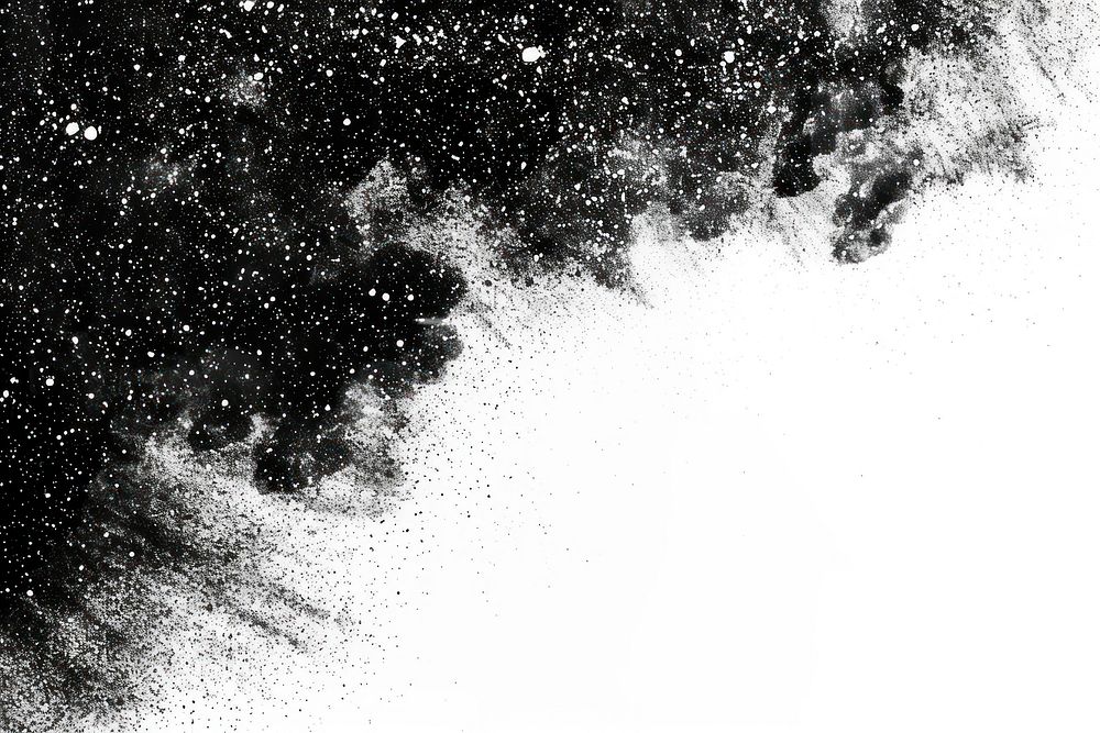 Abstract black and white splatter | Premium Photo Illustration - rawpixel